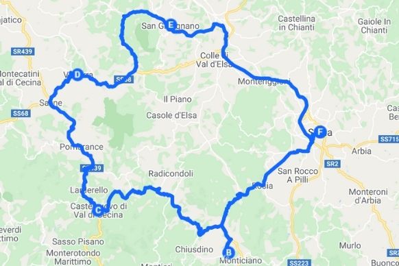 Toscana low cost: tour completo 10 giorni